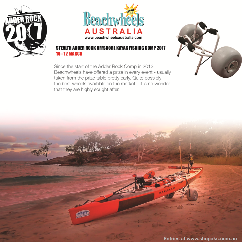 Beachwheels - Our First Adder Rock Sponsor on board — Australian Kayak ...